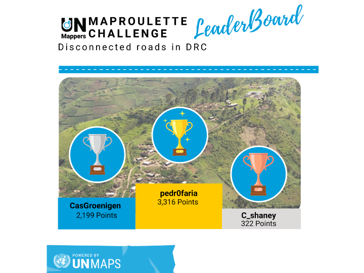 MapRoulette Challenge: Mapping Missing Roads in Democratic Republic of the Congo | UN Maps